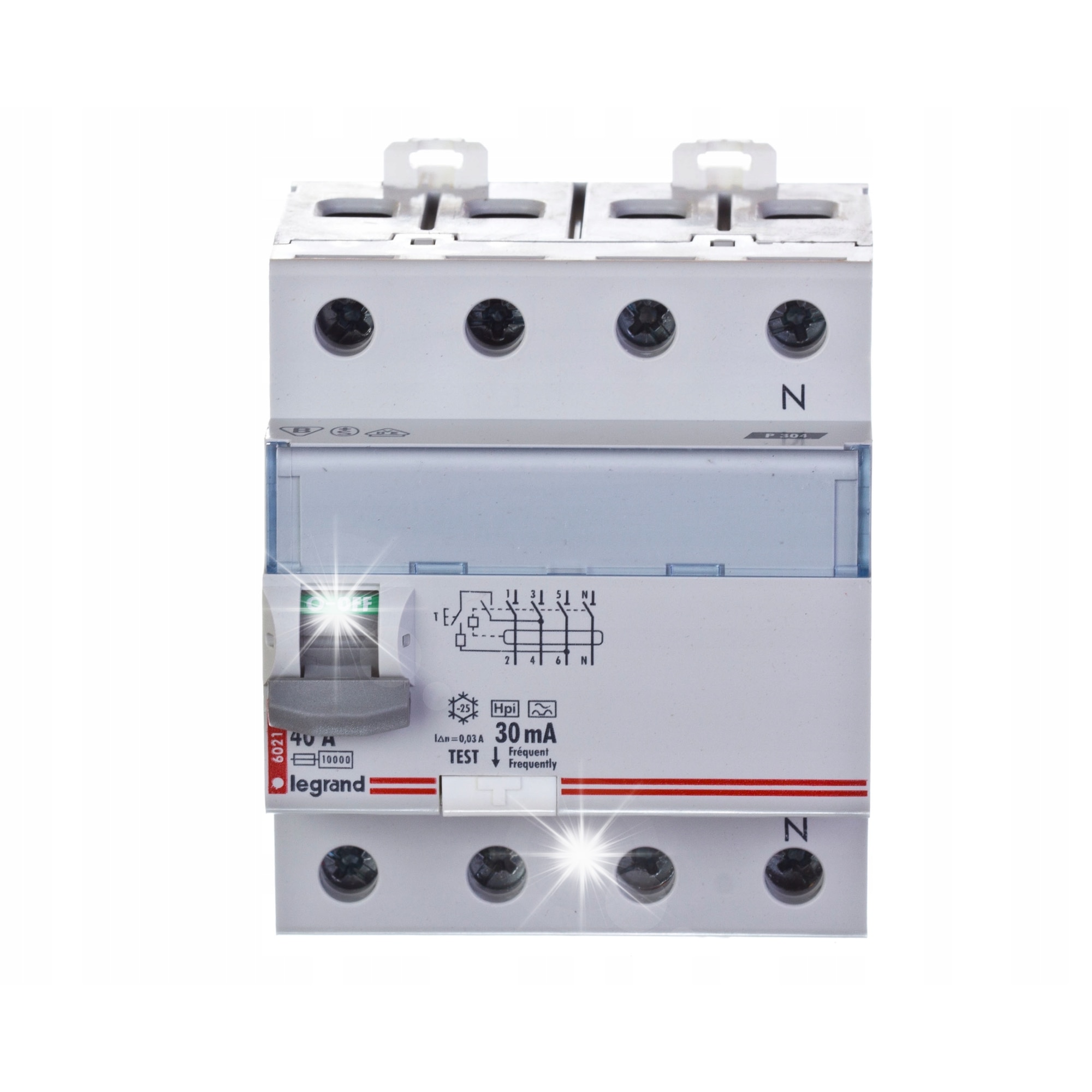 Dispozitiv de protectie diferentiala 4P 40A 0,03A P304 DX3 - eMAG.ro