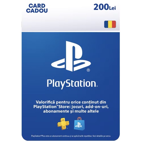 Card PlayStation 200 ron - eMAG.ro