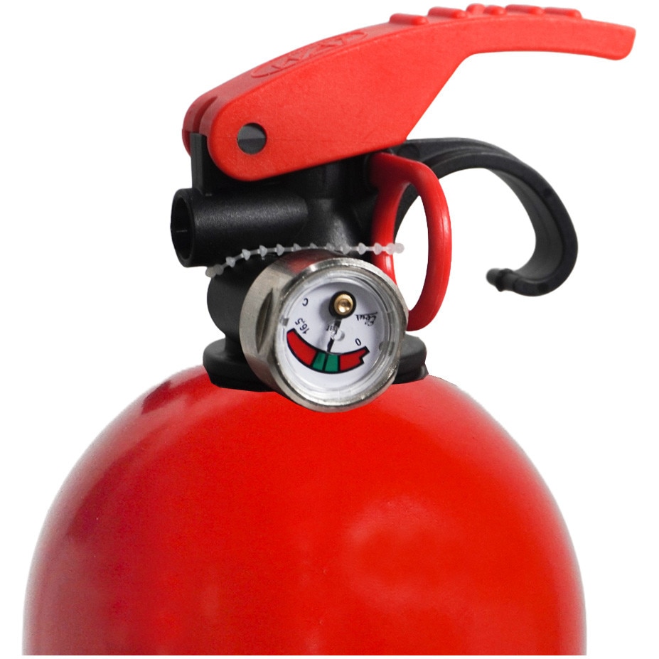 Stingator cu pulbere 1KG, cu manometru, model A B C - Certificat R.A.R ...