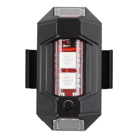 Lampa stroboscopica LED RGB pentru drona, montaj usor, 7 culori, 3.9x2 ...