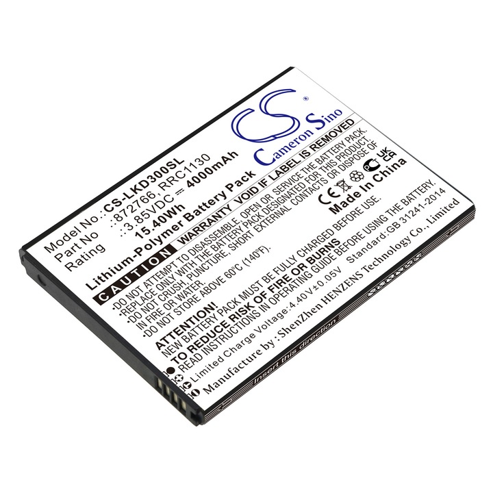 Baterie TECHTEK CS-LKD300SL Li-Polymer 4000mAh - eMAG.ro
