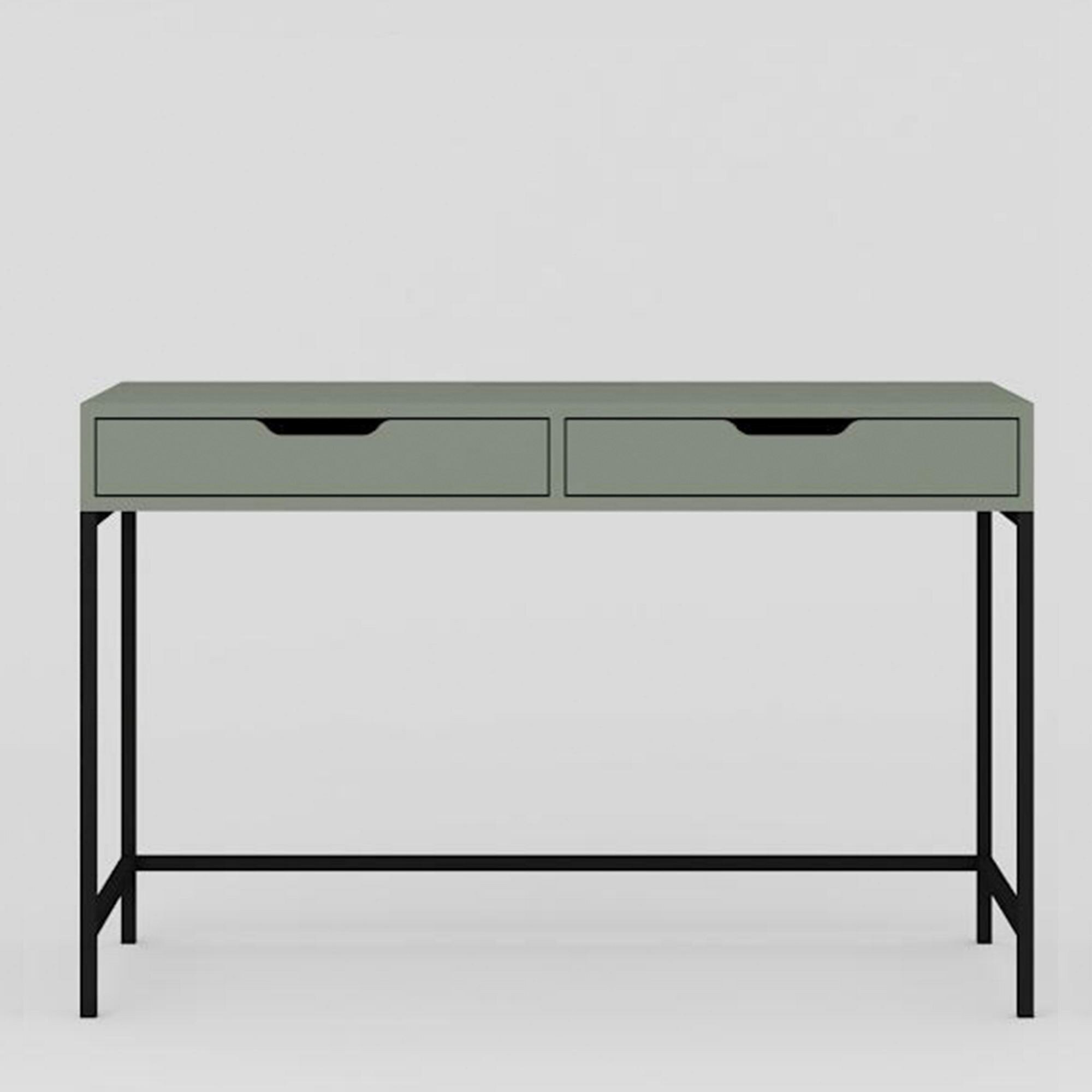 Birou Woody Fashion, verde, 120x77.4x55cm - eMAG.ro