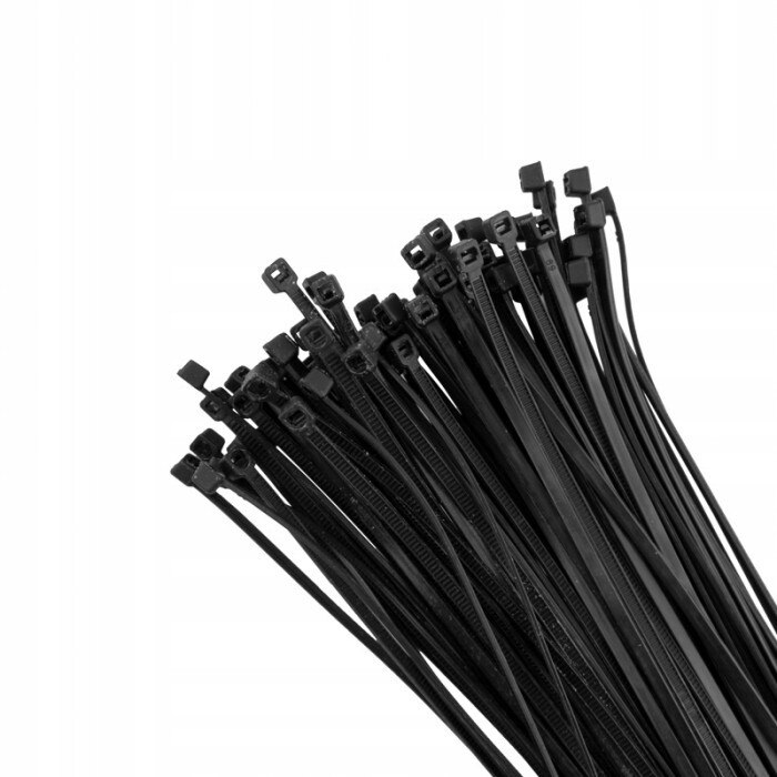 Coliere Cabluri Premium 7.6x300mm Negre 100 Bucati - eMAG.ro
