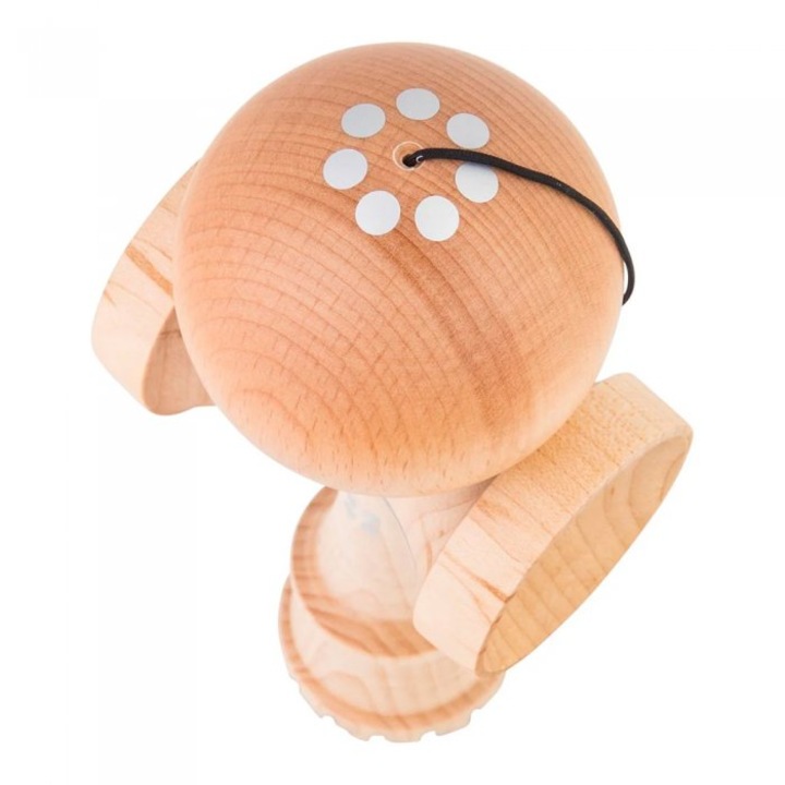 Kendama USA Pro Model Saga Shape Nobu Nori Natural Silk, lemn - eMAG.ro
