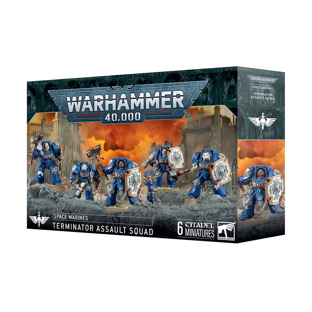 Extensie de joc Warhammer 40000, Terminator Assault Squad Space Marines ...