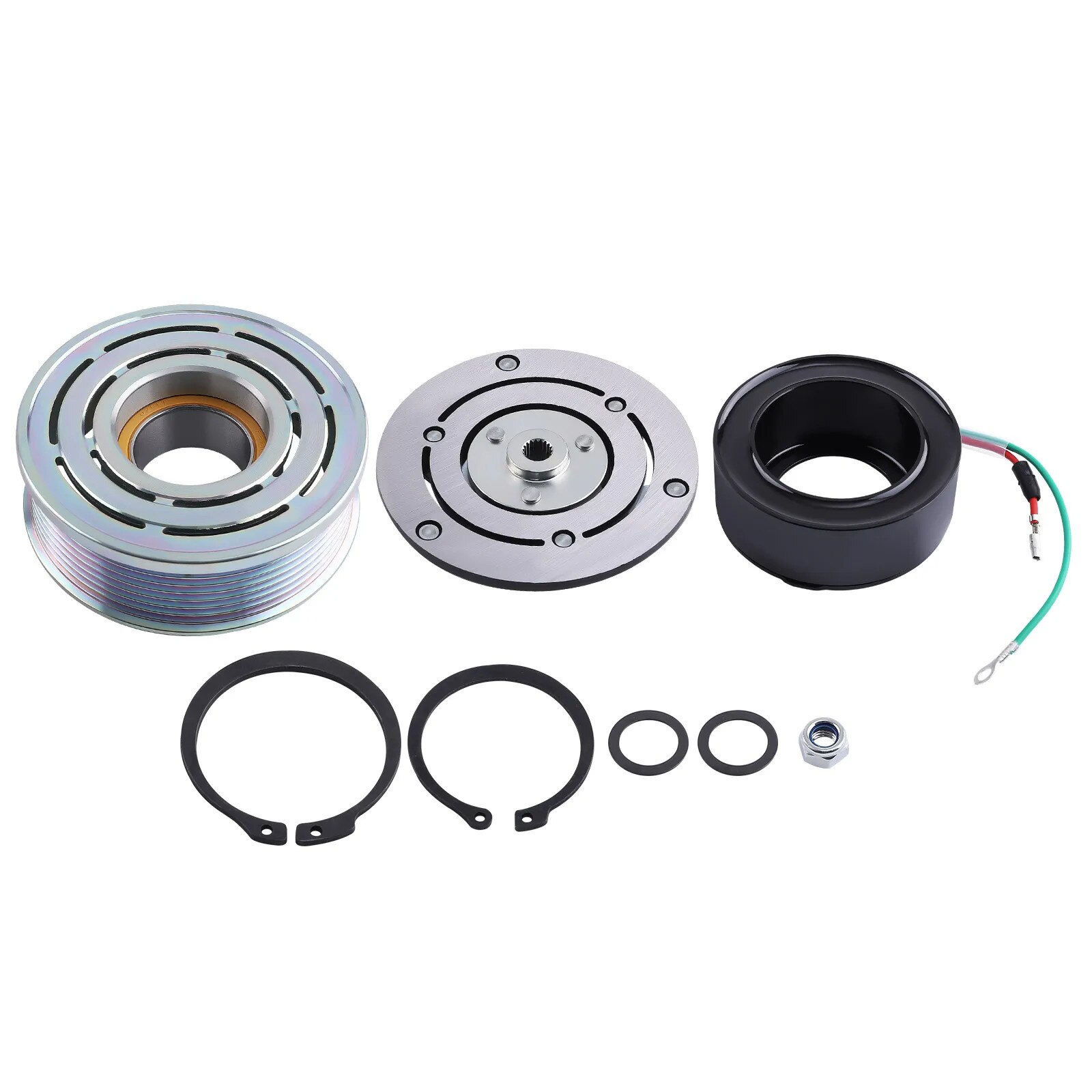 Ambreiaj magnetic pentru compresor de aer conditionat, 15x14x6cm, 1850g ...