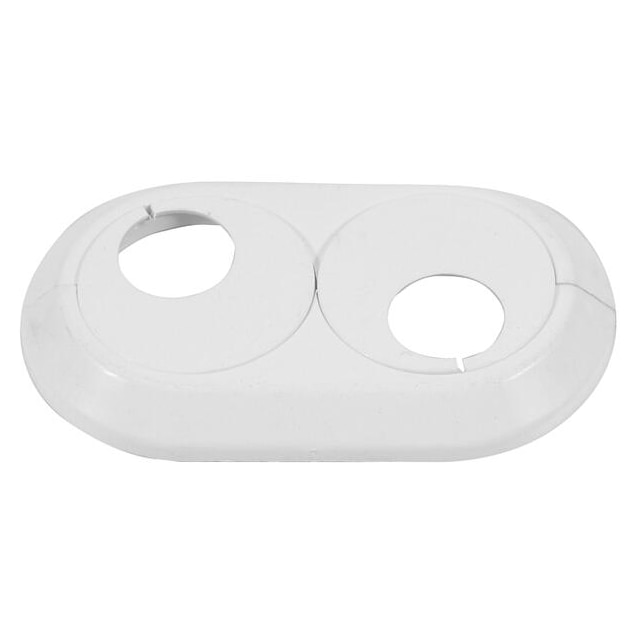 Rozeta mascare dubla pentru tevi calorifer, Tycner 684, 18 mm, plastic ...
