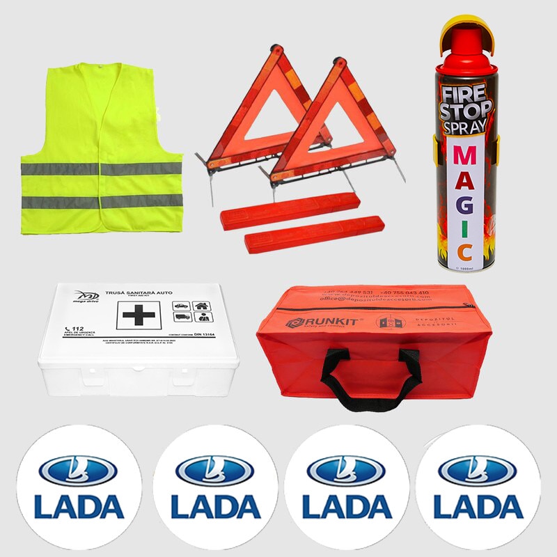 Kit siguranta auto Cri-Flo, Omologat R.A.R, Valabilitate 5 ani, 1x ...