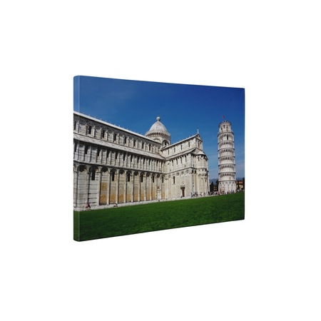 Turnul inclinat din Pisa - Tablou Canvas - 50x65 cm - eMAG.ro