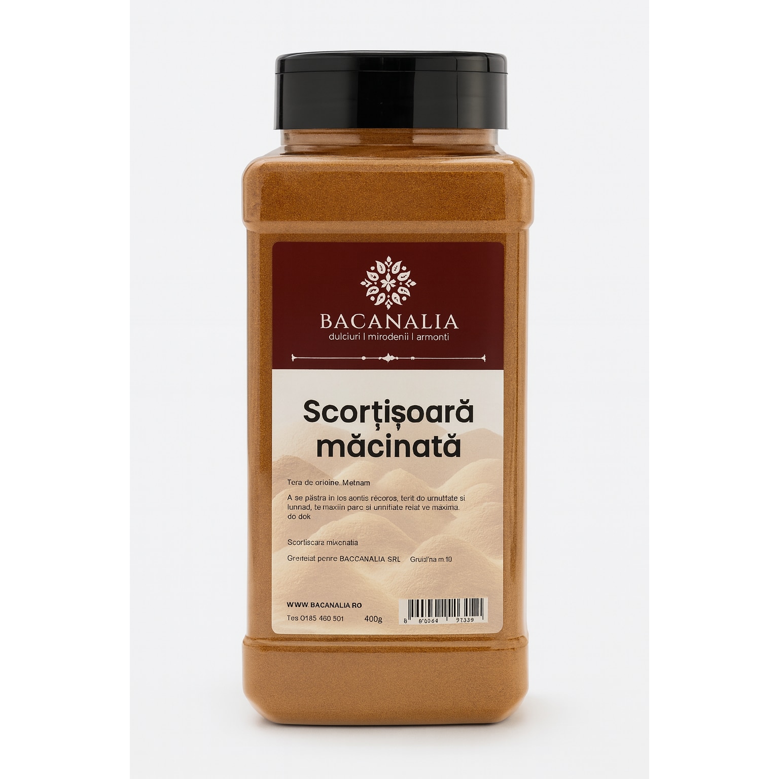 Scortisoara Macinata Bacanalia 400g – Calitate Premium, Aroma Intensa ...