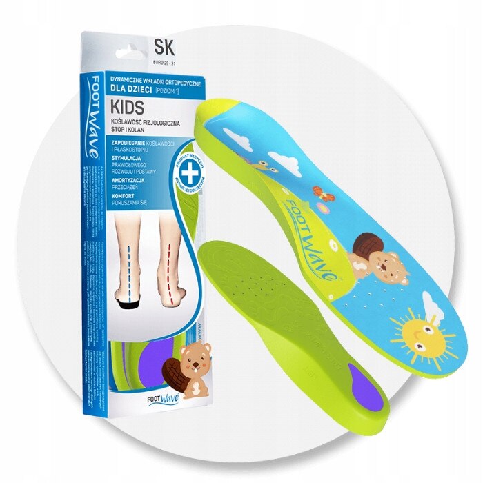 Încălțăminte ortopedică copii FootWave KIDS 24-25, corectare platfus și ...
