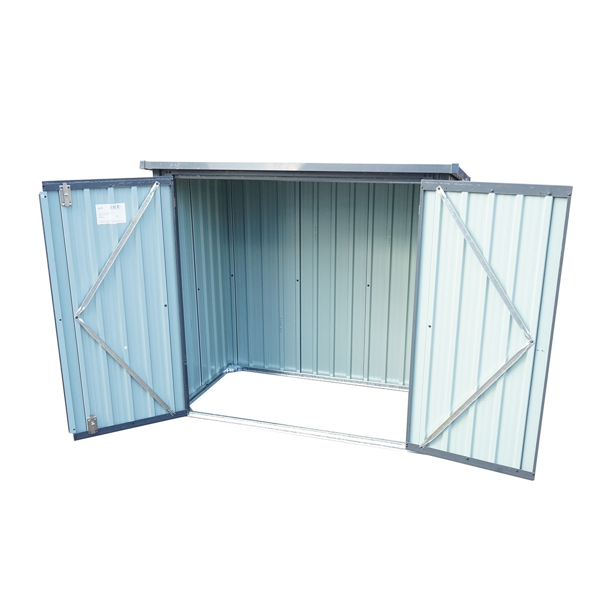Magazie metalica pubele gunoi 86x147x134cm - eMAG.ro