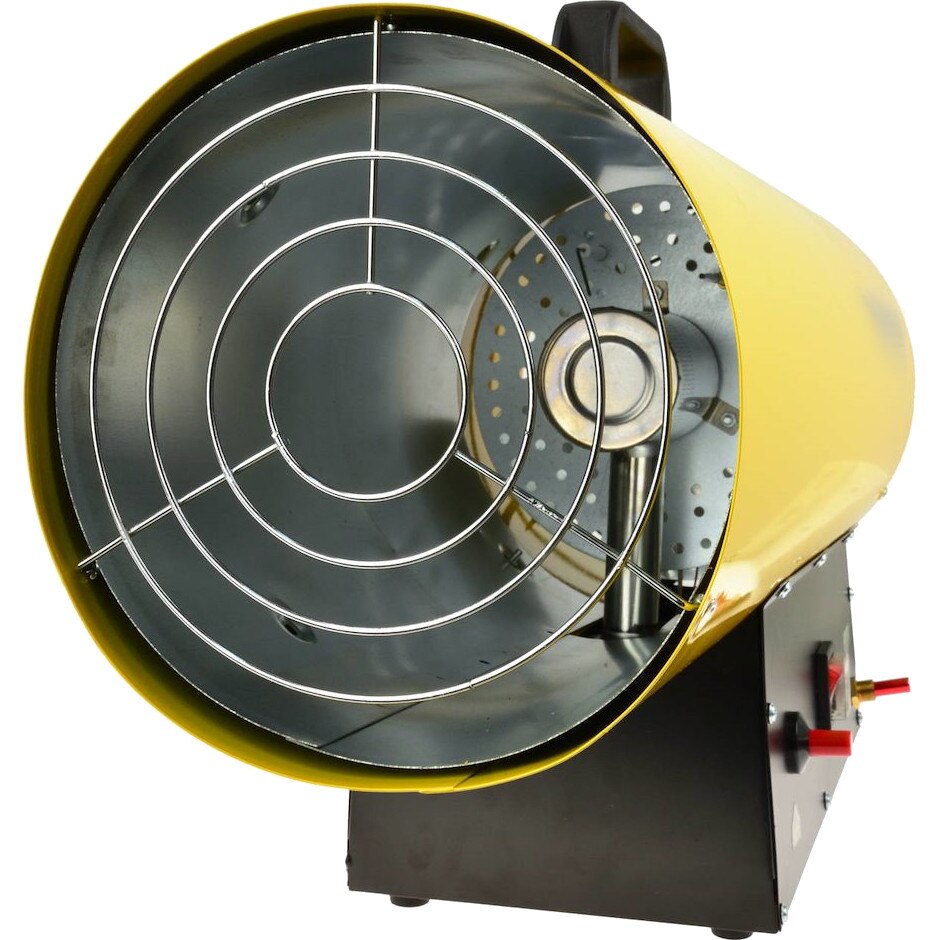 Incalzitor pe gaz Geko 65 kW, cu regulator, flux de aer 1500 m/h, set ...