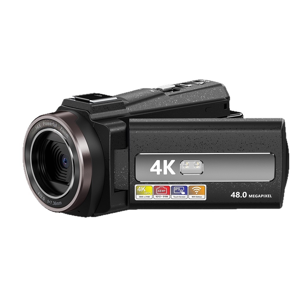 Camera foto compacta 4K, 48MP, 16X zoom, neagra - eMAG.ro