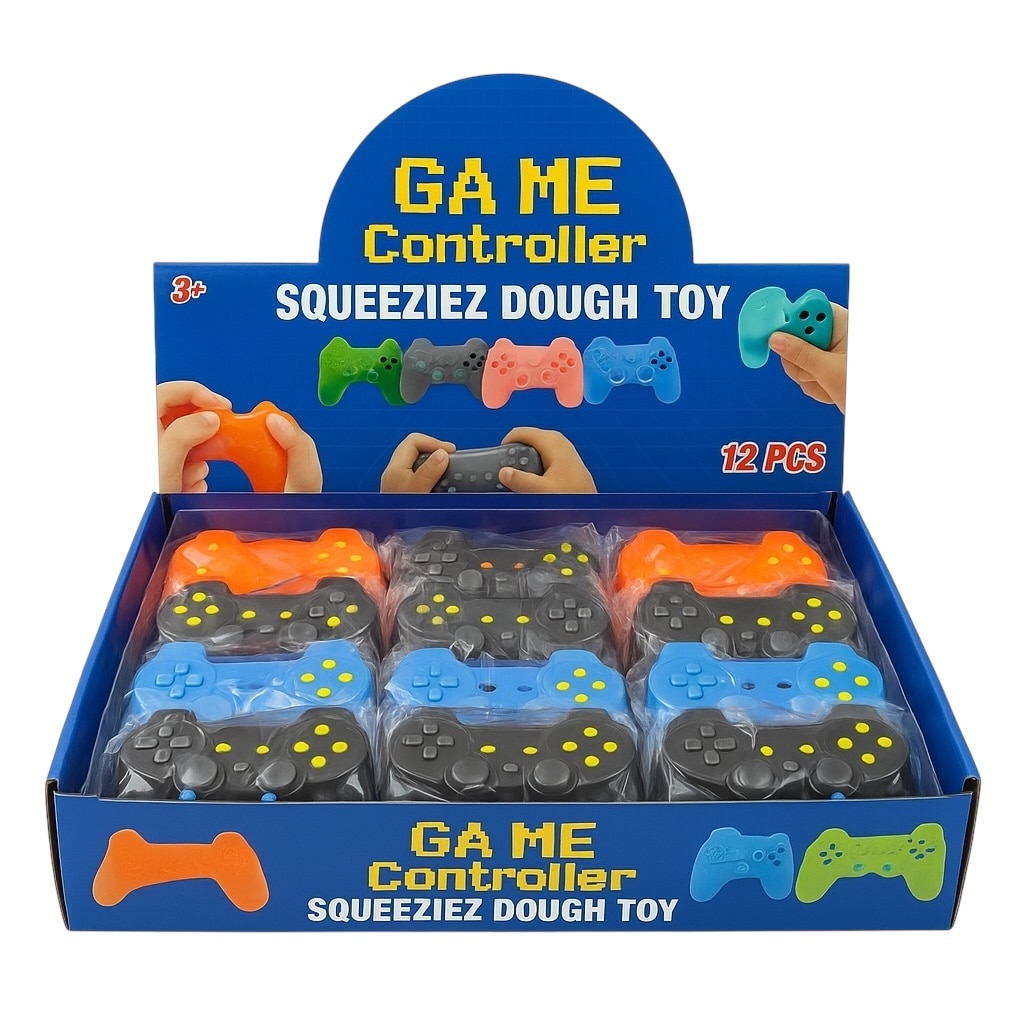 Set 12 Jucarii Squishy Antistres Controller, Moale si Elastica, Diverse ...