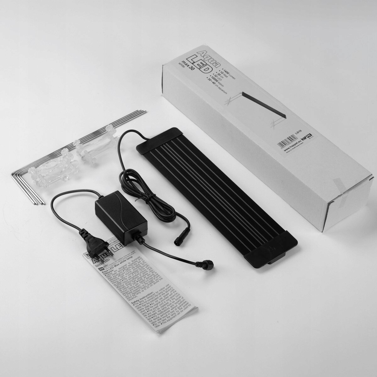 Lampa LED AquaLED Max 39W, 80cm, Alb 10000K - Iluminare acvariu - eMAG.ro