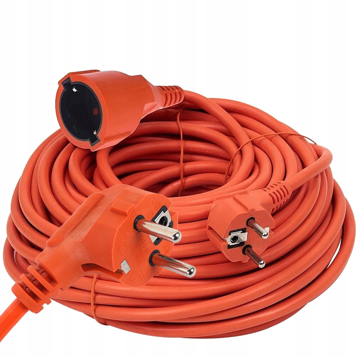 Prelungitor electric gradina 20m, 2x1.5mm, IP44, Portocaliu - eMAG.ro