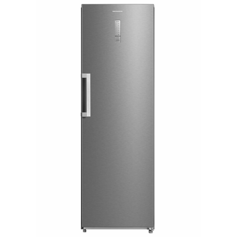 Frigider HEINNER HF-M362NFXE++, 362 l, No Frost, Clasa E, Lumina LED, H ...