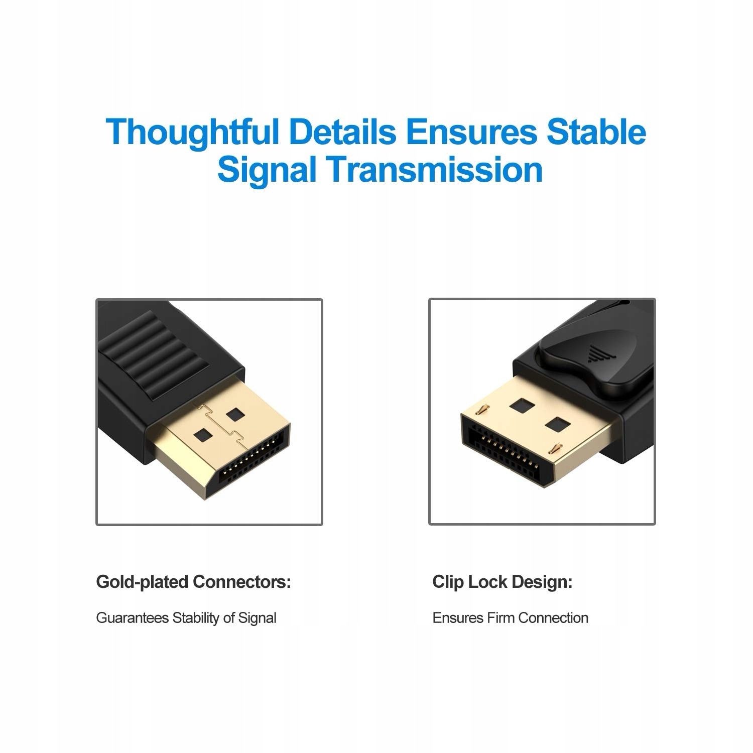 Cablu DisplayPort (DP) la DisplayPort (DP) 1.8m - eMAG.ro