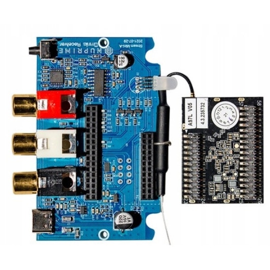 NuPrime Omnia Stream Mini DAC, Wi-Fi 24-bit/192kHz, Bluetooth, set cu ...