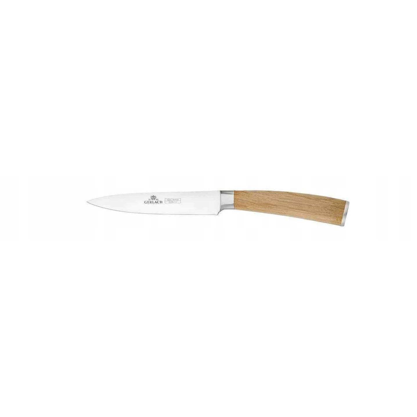 Set 5 bucati, Cutite de bucatarie Gerlach Natur, lama din otel ...