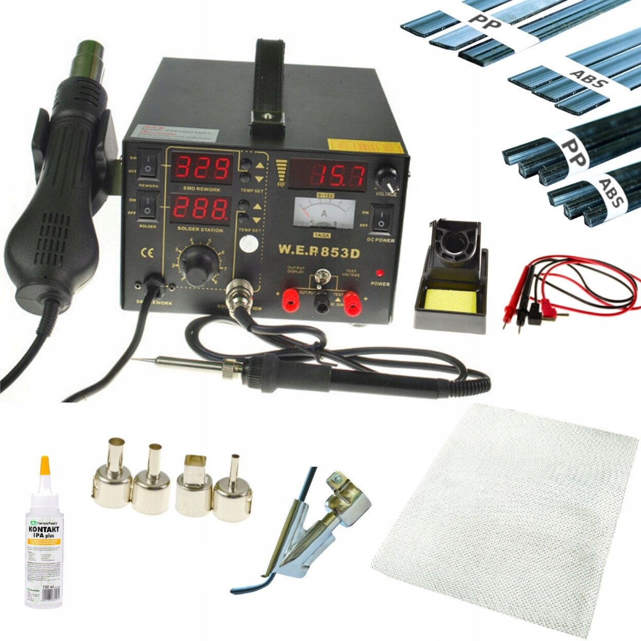 Statie Suflare Aer Cald 4in1 HotAir WEP 853D, control digital ...