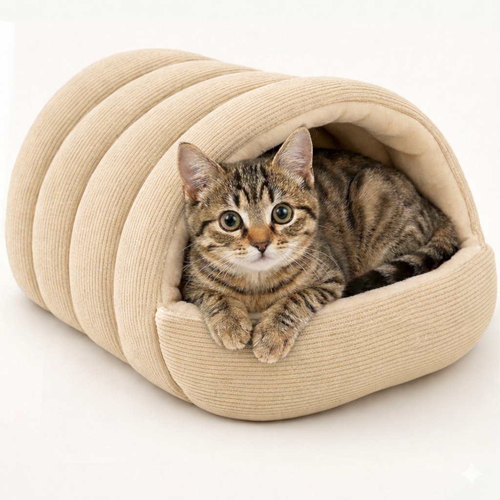 Culcus Pentru Caini si Pisici, Fish & Paws ® Pat Tip Pestera pentru ...