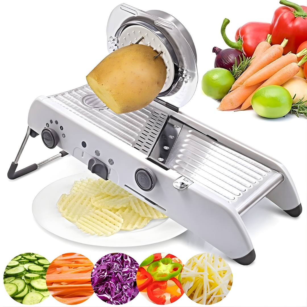 Razatoare Multifunctionala SoSar® pentru legume si fructe, 18 taieturi ...
