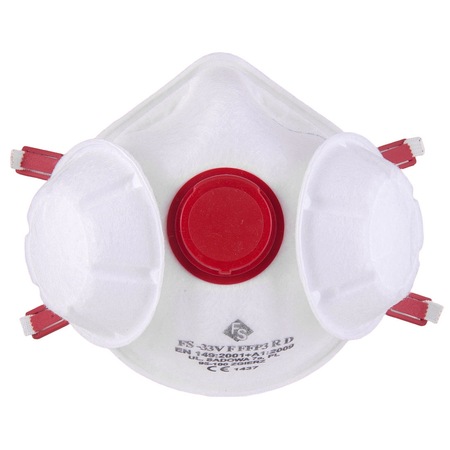 Masca FFP3 FS-33V D, reutilizabila, protectie radioactiva, cu valva ...