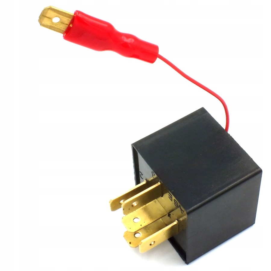 Releu auto 12V DC 30A, 4WPP, IP65, 30mmx30mmx26mm - eMAG.ro