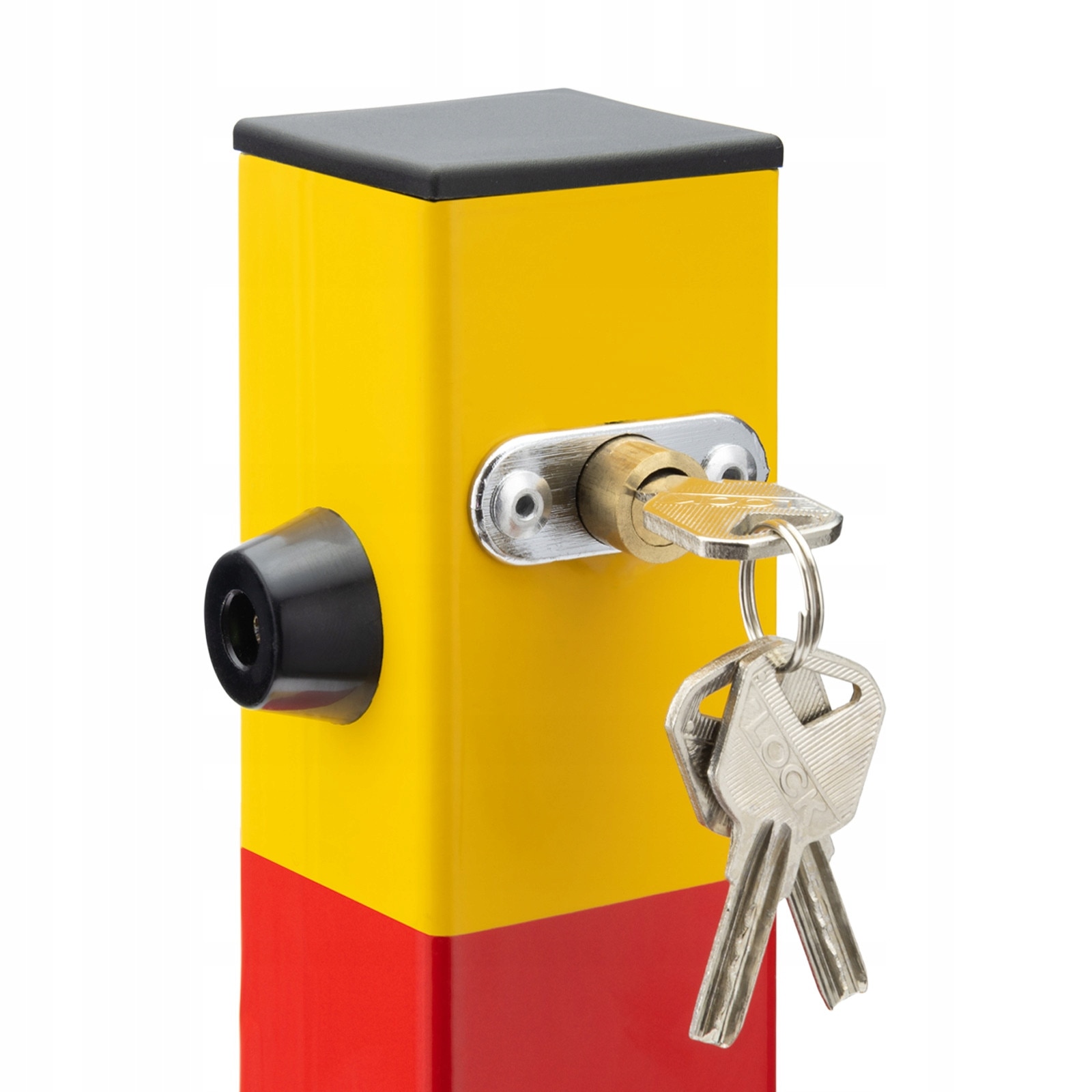 Blocare parcare, 60cm, galben, cu 3 chei, set complet - eMAG.ro