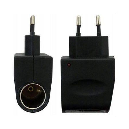 Adaptor priza auto 220V la 12V, universal, cu indicator LED rosu - eMAG.ro