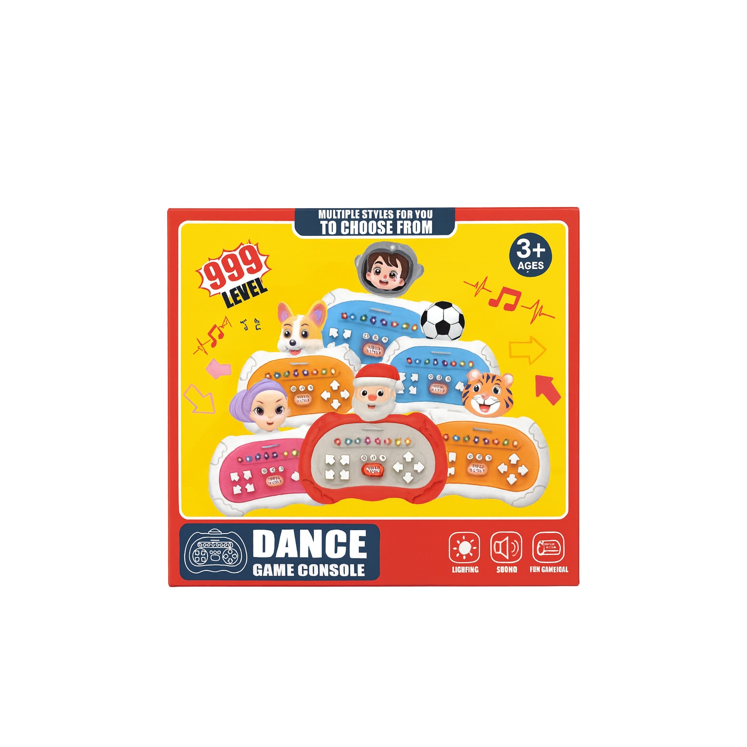 Joc Interactiv Robot pentru Copii, Lumini si Sunete, Butoane Colorate ...