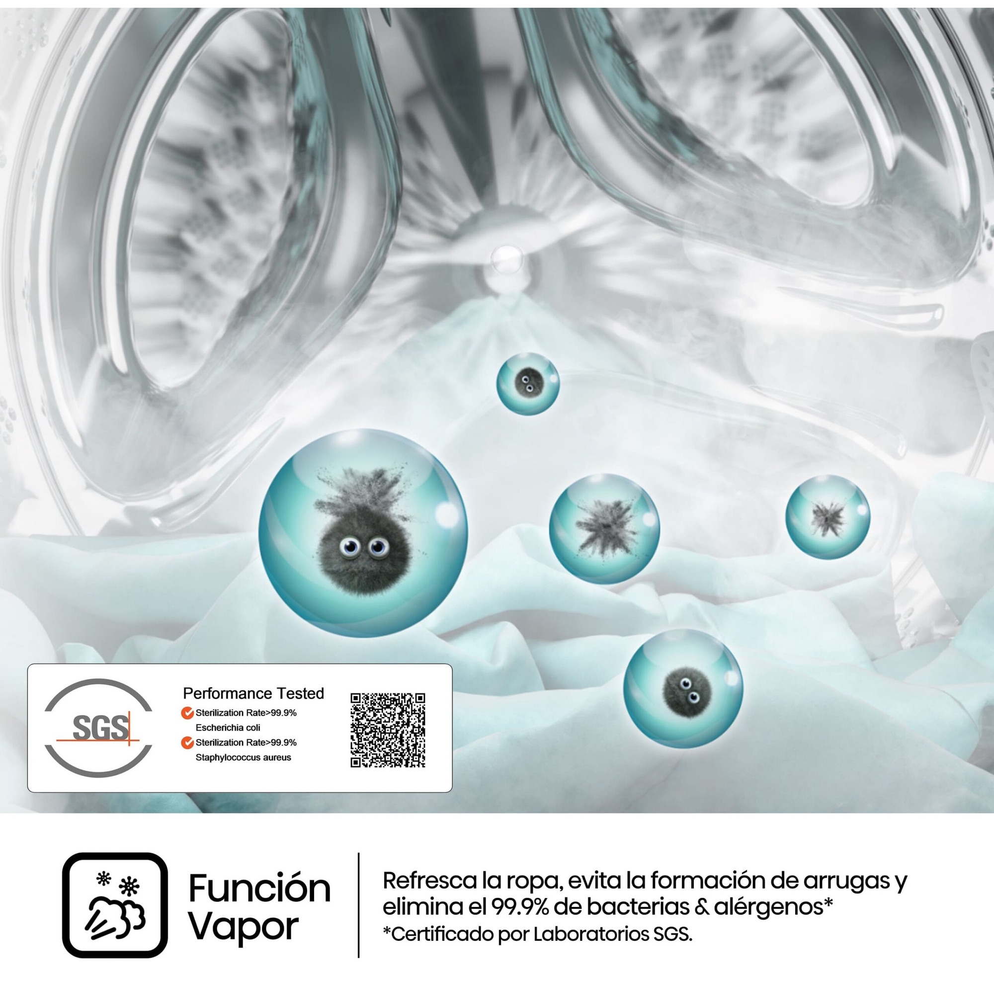 Hisense WDQE8014EVJM mosó-szárítógép, elöltöltős, 8 kg mosás / 5 kg ...