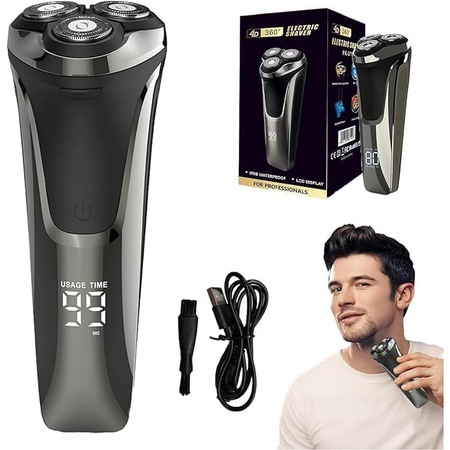 Aparat de barbierit iMICE Shaver Seria, barbierit umed/uscat, fara fir ...