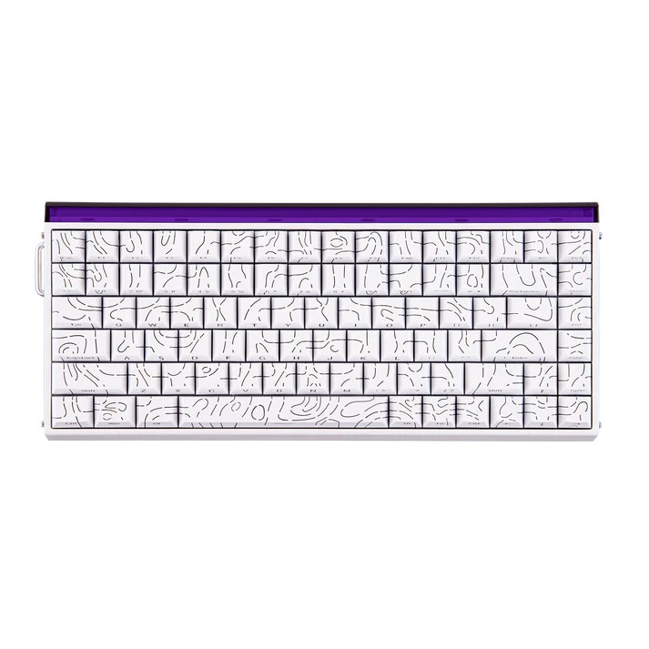 Tastatura Gaming Magnetica, Aula HERO84 8K White Contour Edition, RGB ...