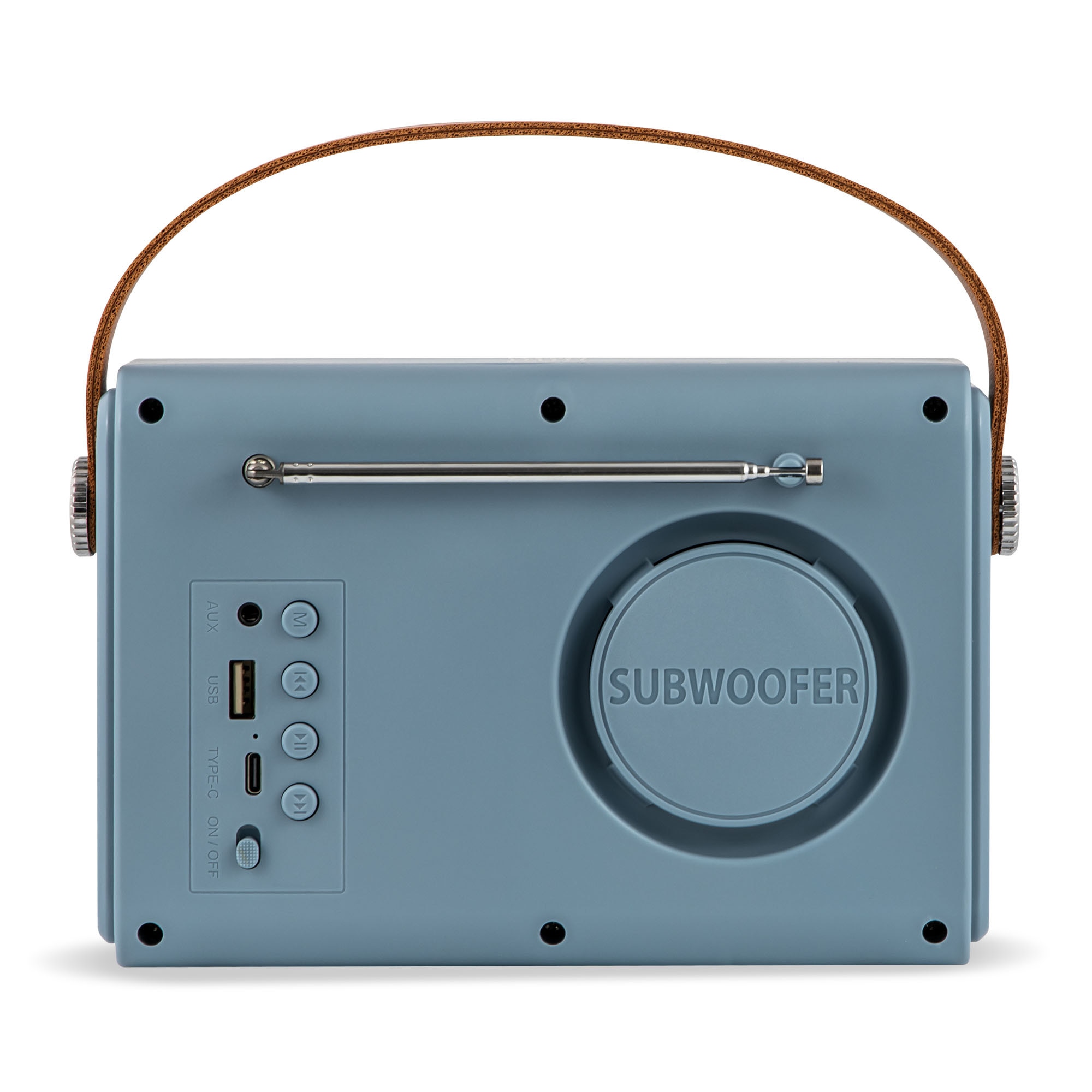 Radio retro cu difuzor Bluetooth Electromures EM 1006, 1500 mAh ...