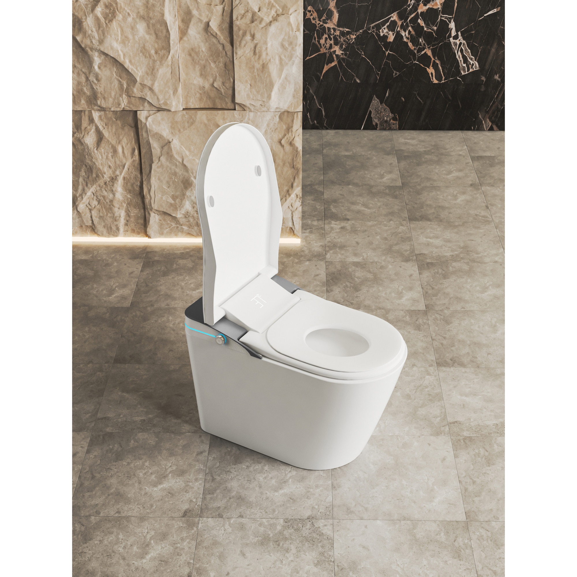 Toaleta smart japoneza MIZURO cu functie de Bideu, Uscare cu Aer Cald ...