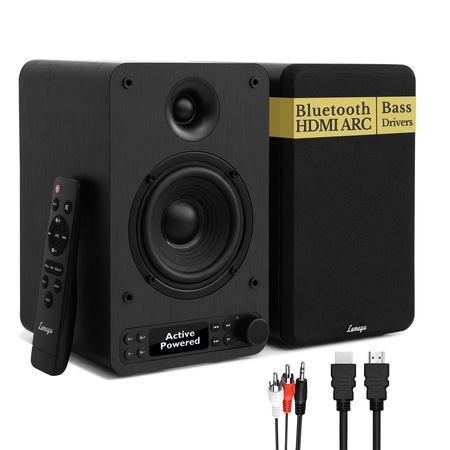 Boxe active de raft LEMEGA Core X1, stereo 40W, Bluetooth, conexiune ...
