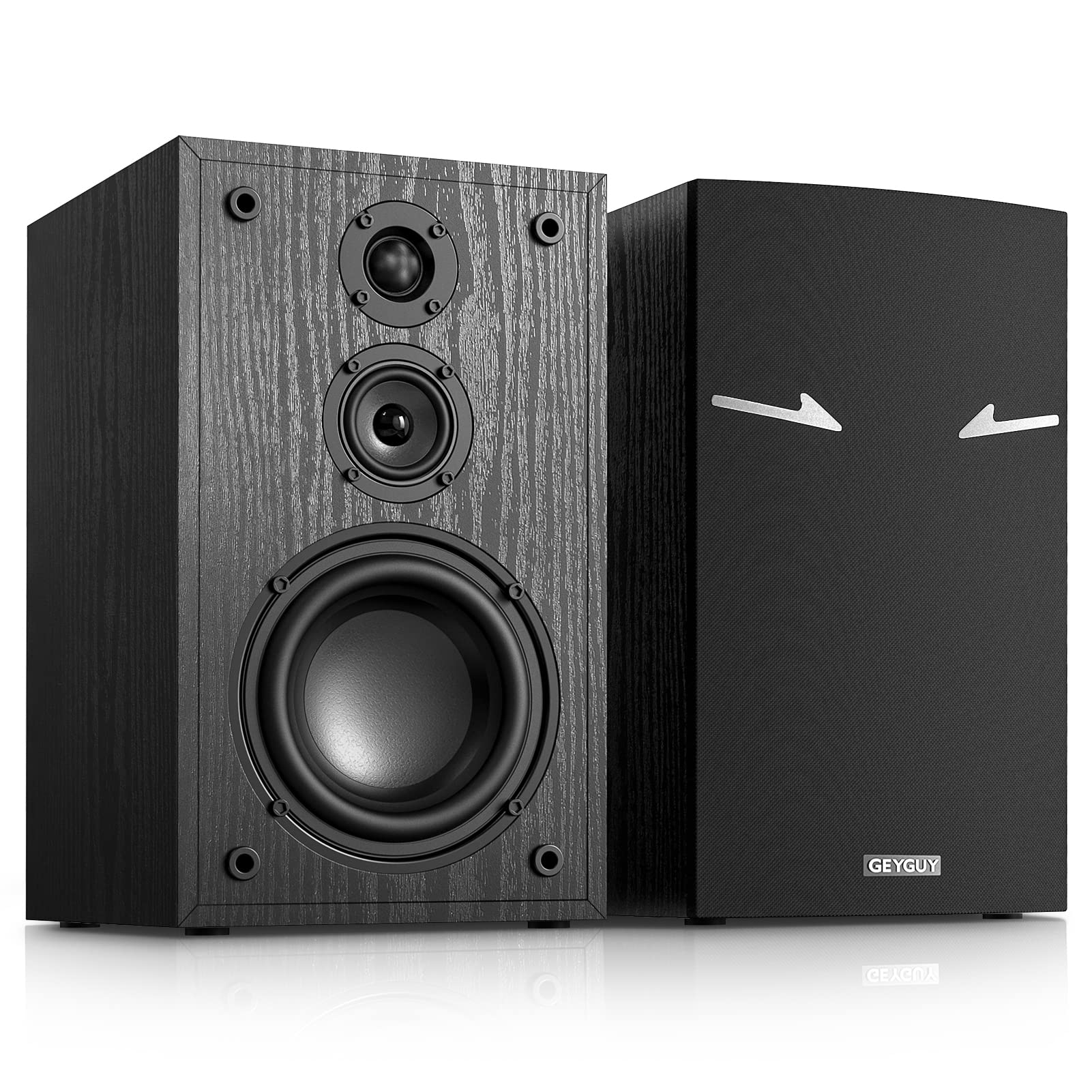 Boxe pasive Geyguy, 3 cai, 160W RMS, carcasă din lemn, set - eMAG.ro