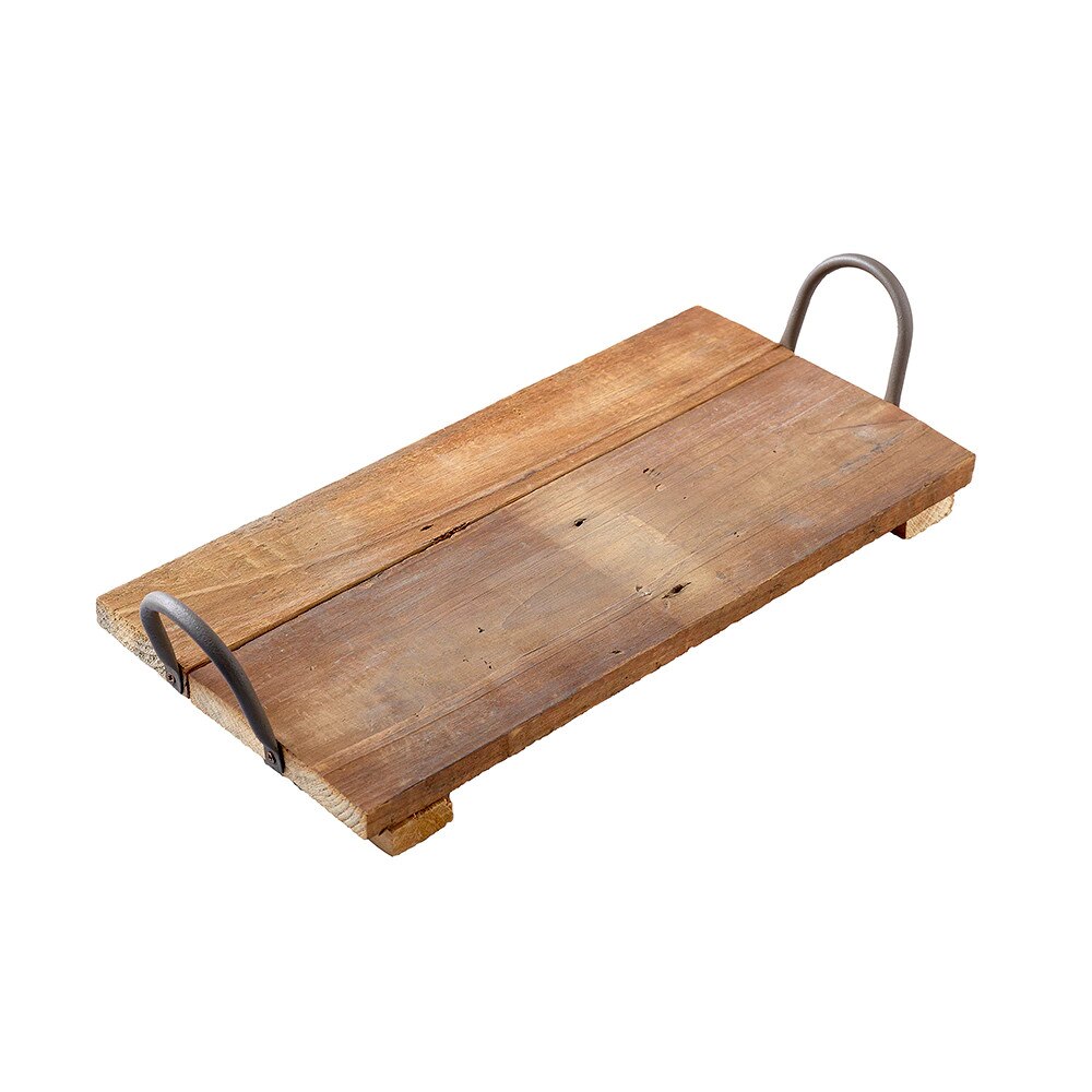 Tava De Servire, Florissima, 40x20 cm, Din Lemn, Echipata Cu Manere ...