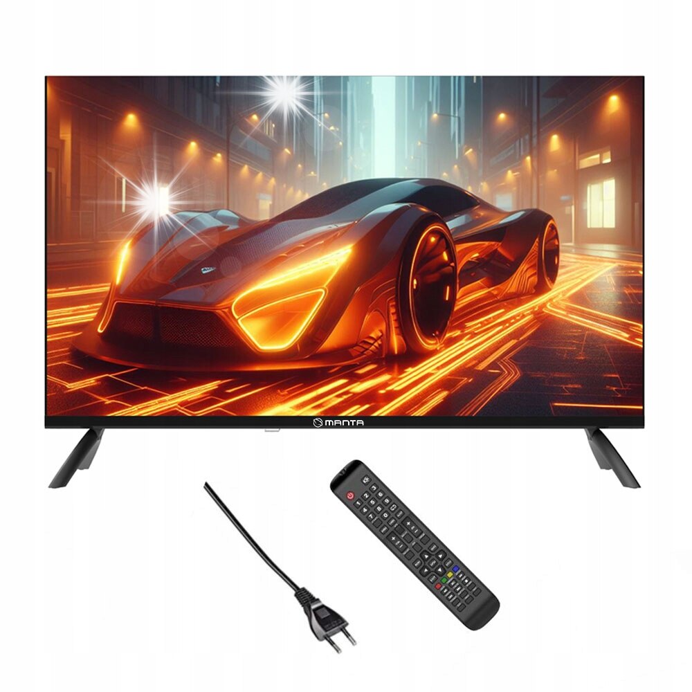 Televizor LED 32" Manta 32LHN124E HD, DVB-T2, 3x HDMI, 2x USB, design ...