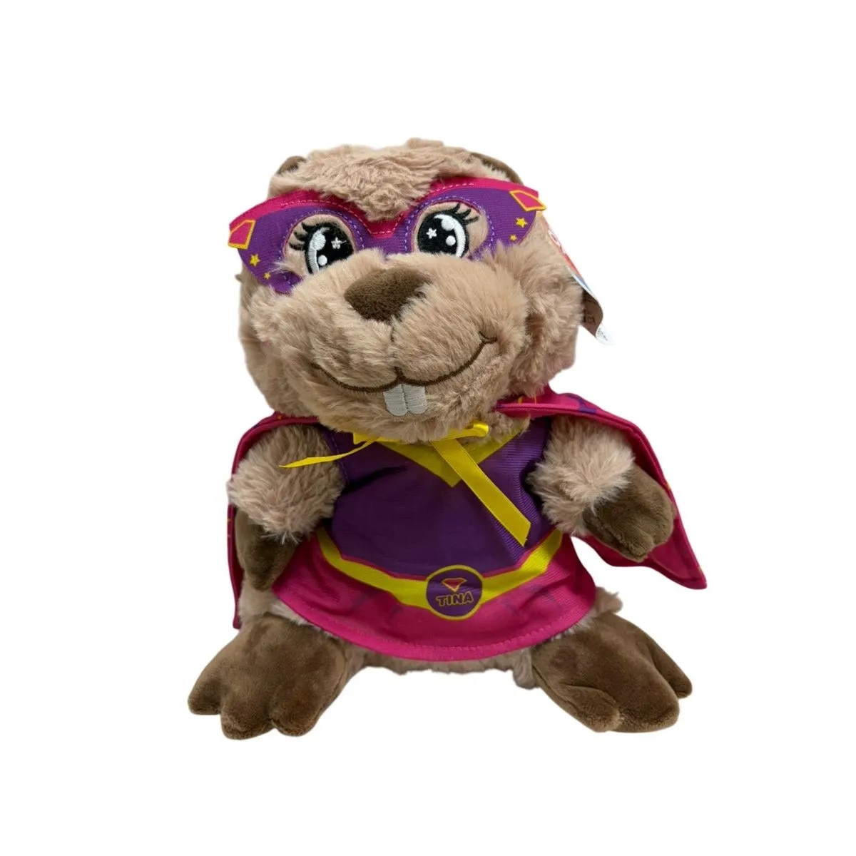 Jucarie de plus Tina Supereroina One Two Fun, 28 cm - eMAG.ro