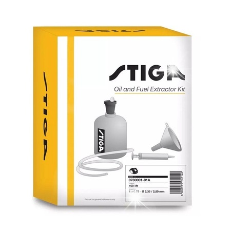 Set extractie ulei, Stiga, 1.6L, 2 tuburi flexibile, material plastic ...