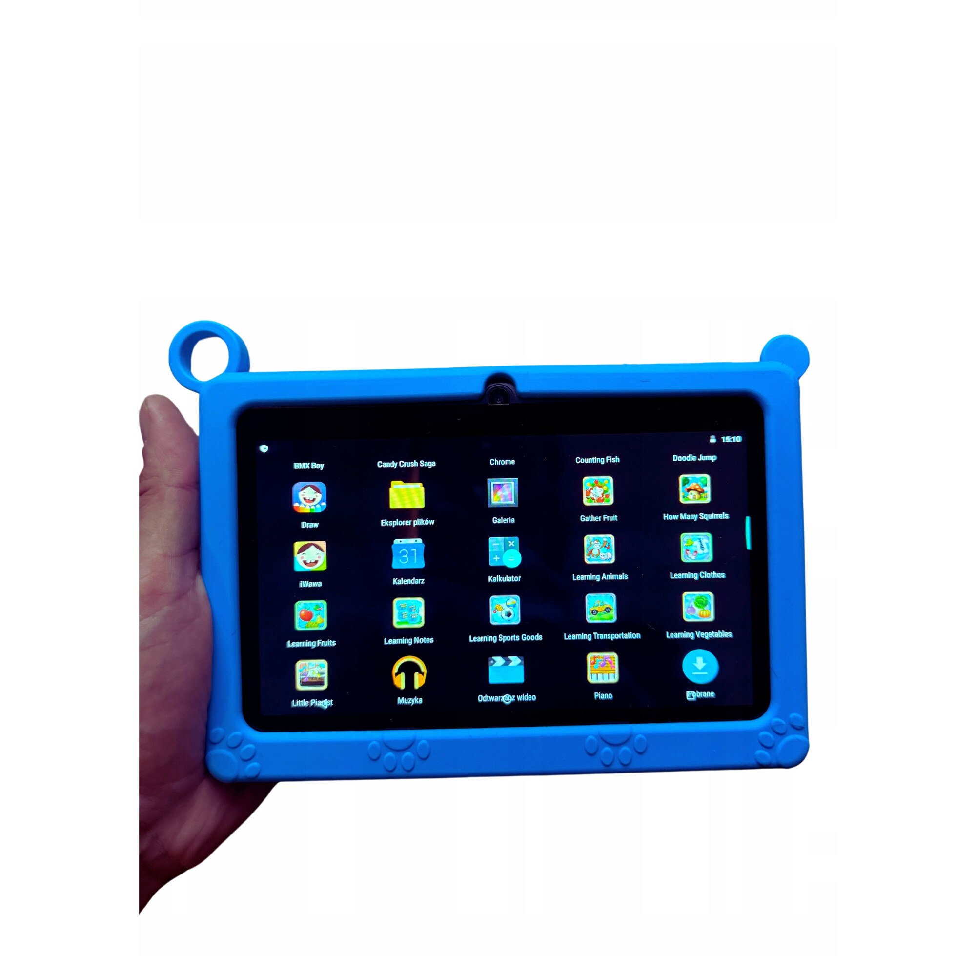 Oktató tablet gyerekeknek 7", 4/64GB, WiFi, szett tokkal - eMAG.hu