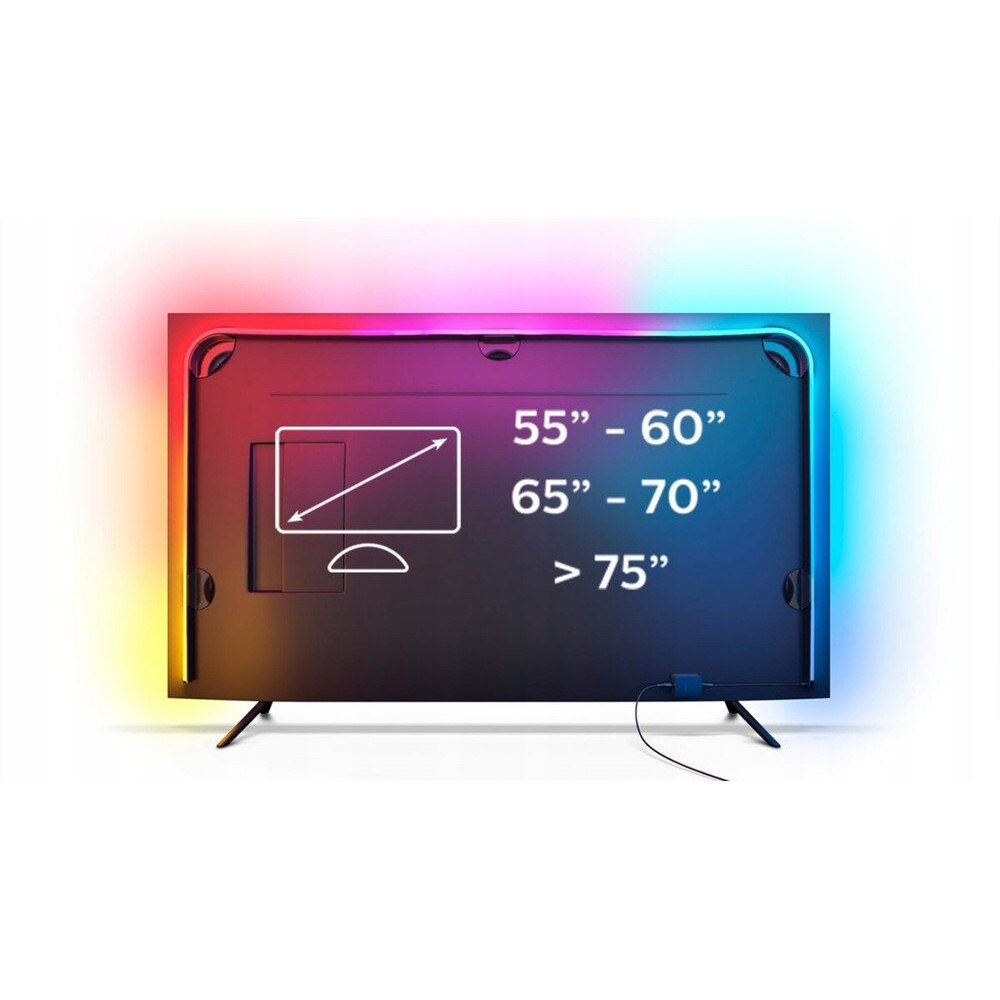 Banda LED Philips Hue Play 65", efecte de iluminare surround - eMAG.ro