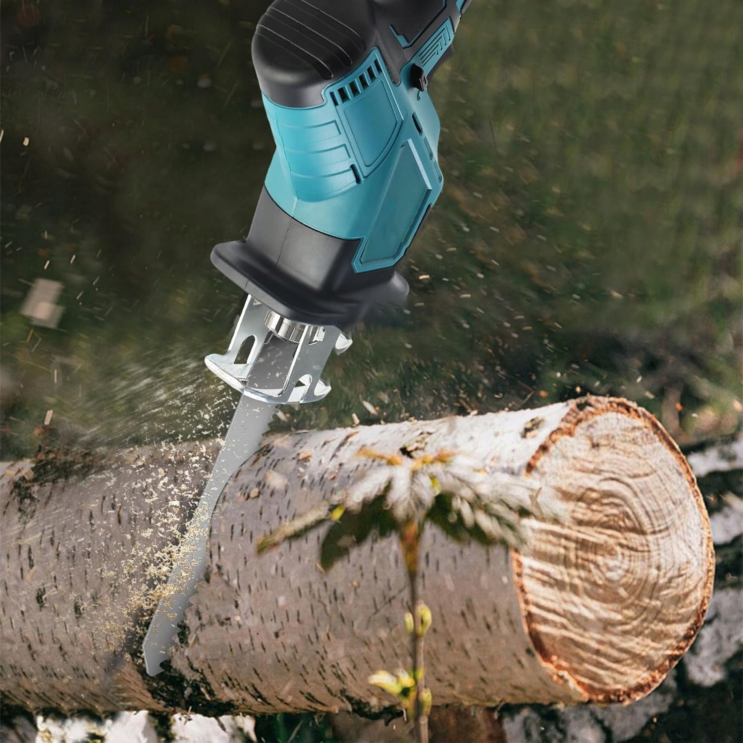 Fierastrau electric Parkside, model PPSSA 40 Li A1, 2 lame incluse ...