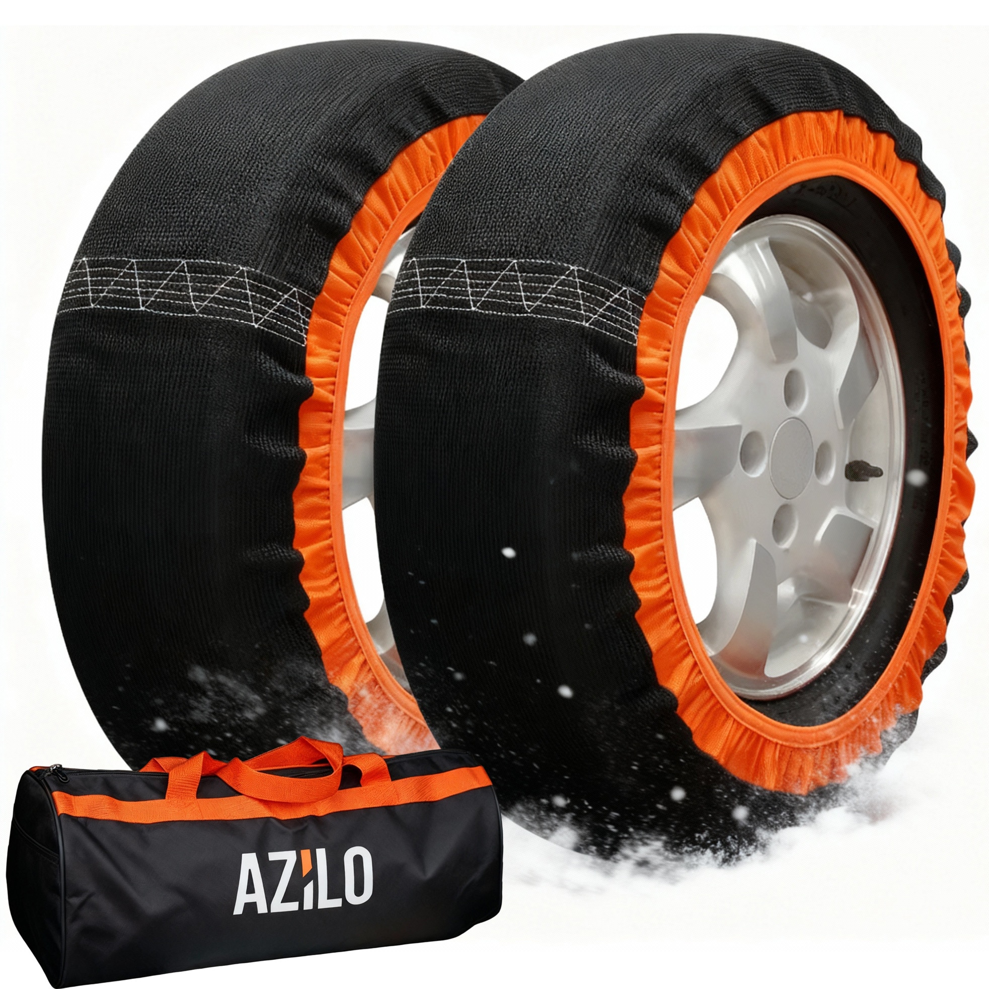 Lanturi de zapada textile AZILO Snow Sock L, Bionic Fiber, omologate ...