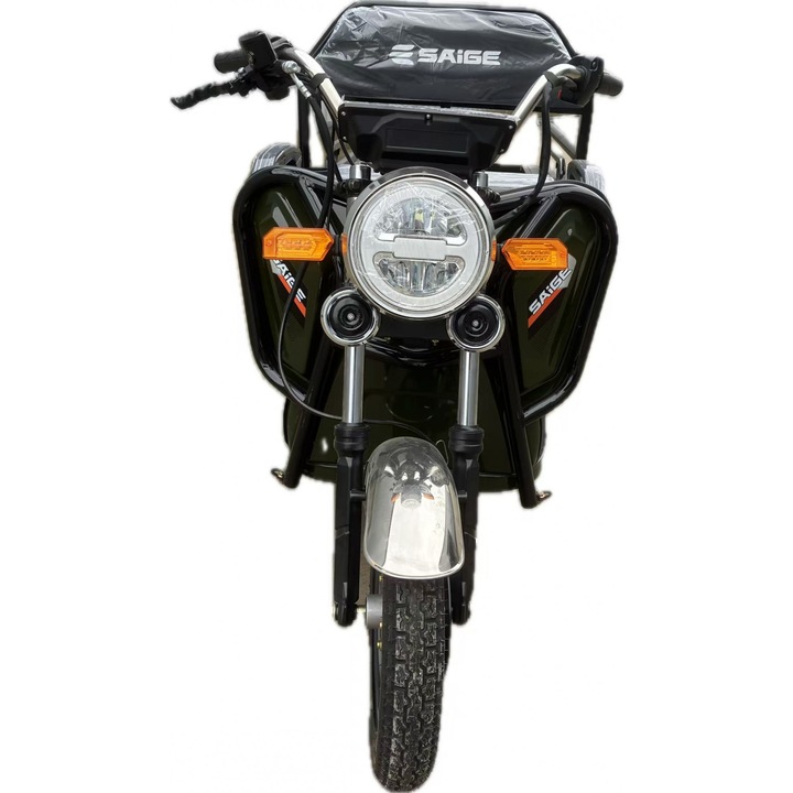 Triciclu Electric de Marfă Saige XPB, 25 km/h, Motor 1600W, Baterie 60V ...