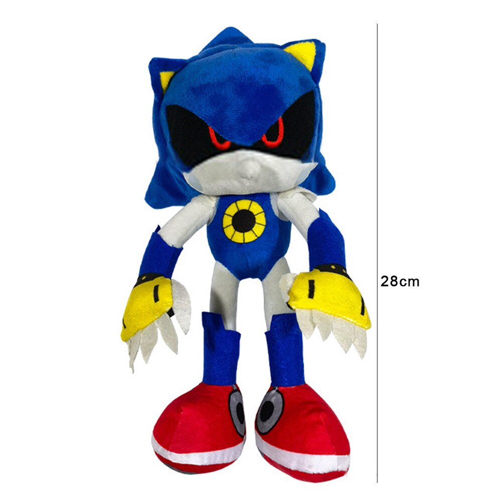 Papusa de plus Sonic the Hedgehog, 28-32 cm, super moale, cadou perfect ...